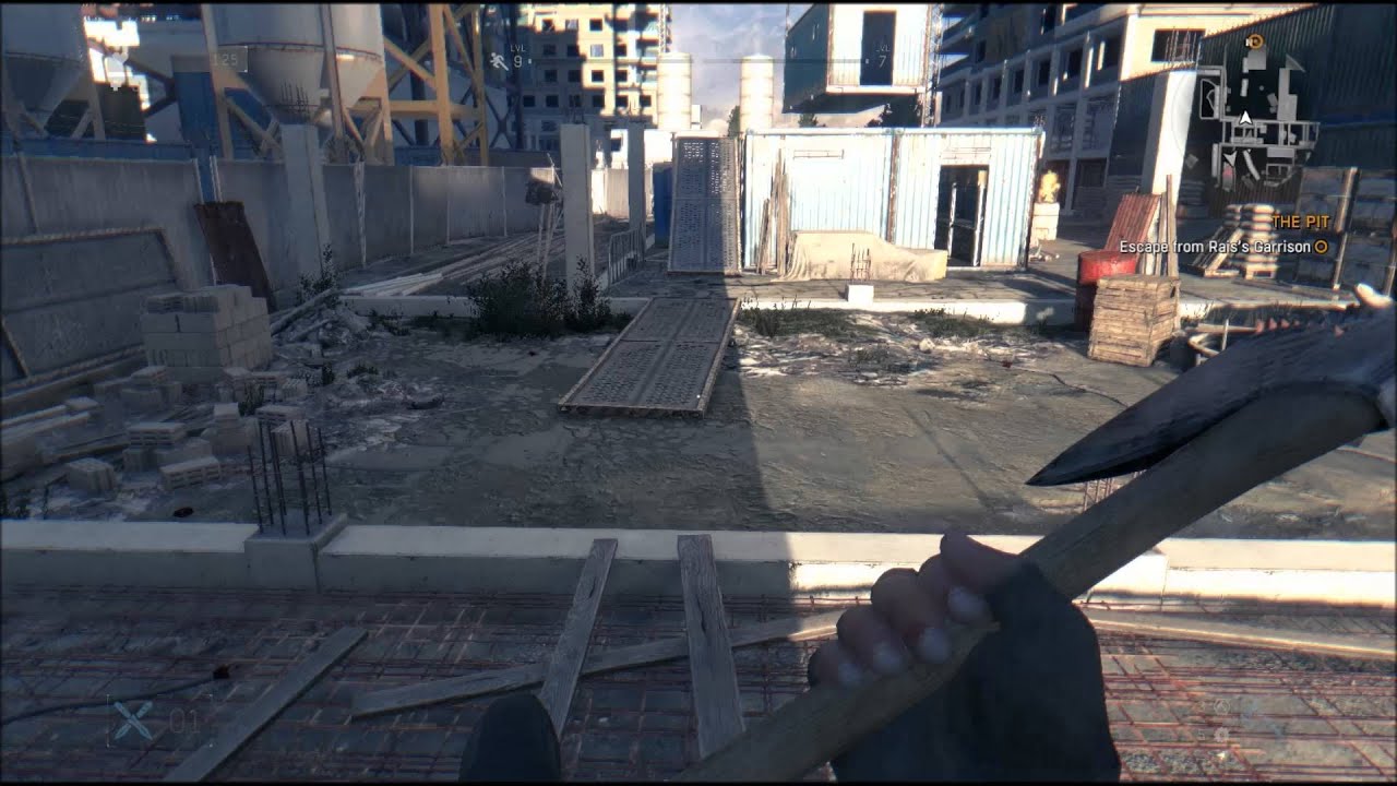 Dying Light Escape from Rais Garrison - YouTube