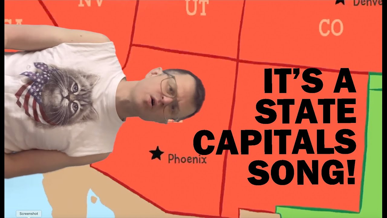 50 State Capitals Song! Austin, Lost in America! - YouTube