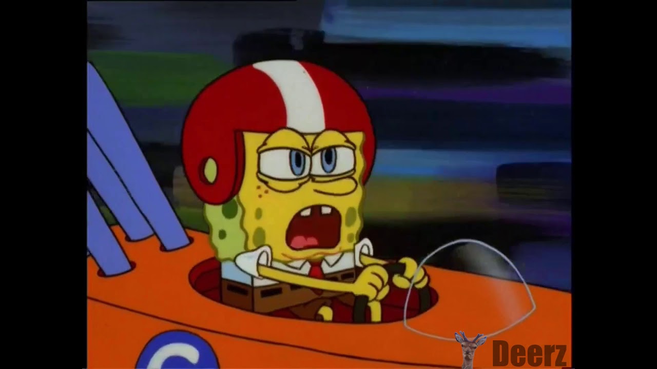 Spongebob crashes and dies - YouTube