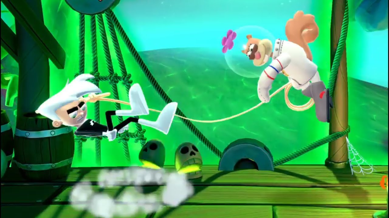 DANNY PHANTOM vs SANDY CHEEKS (Request) Lvl 9 Hardest Difficulty ...