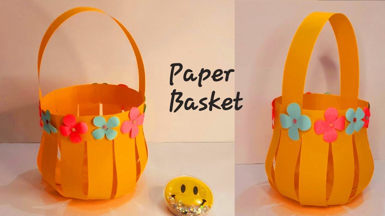 How to Make a Paper Basket||Crafts with Paper||DIY #origami - YouTube