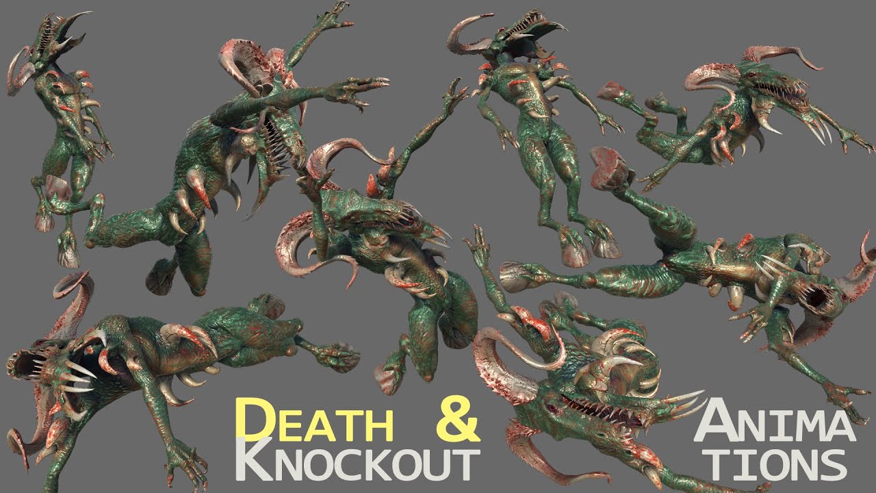 Death Animations (universal). Author Pavel Rodygin - YouTube