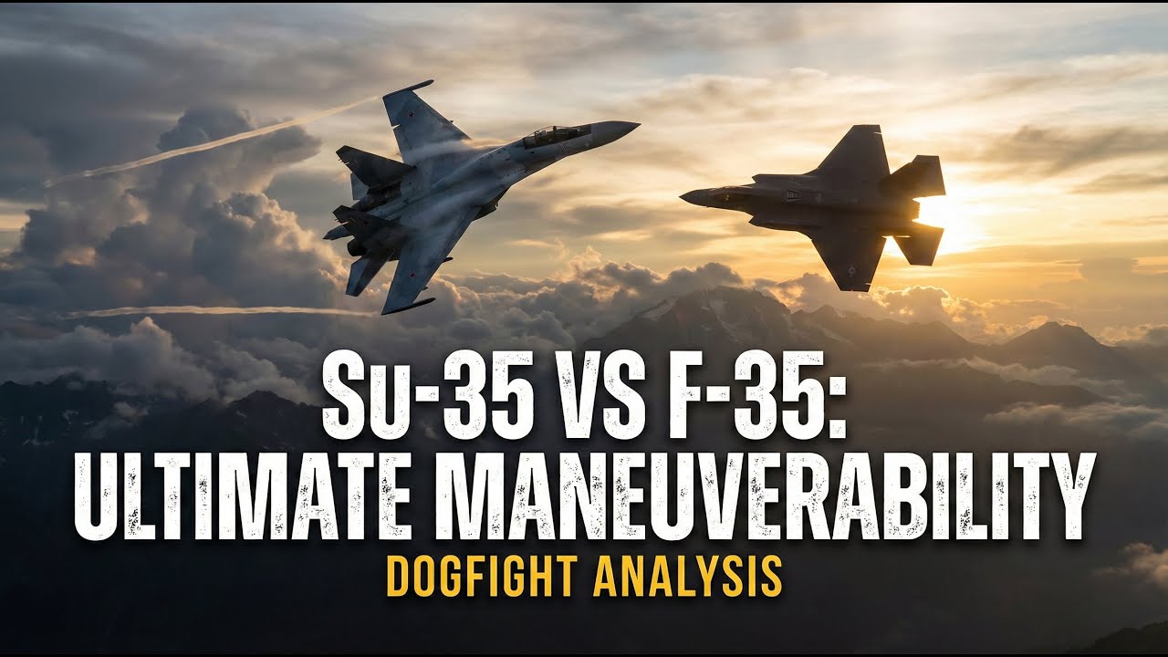 Su-35 vs F-35: The Ultimate Maneuverability Showdown | Dogfight ...