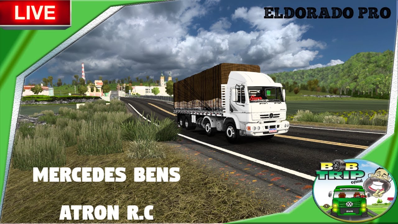 ETS2 1.46/ MAPA ELDORADO PRO / MERCEDES BENS ATRON R.C - YouTube