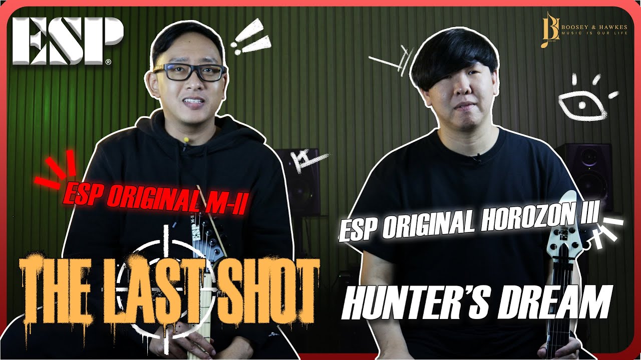ESP Horizon III, ESP M-II Deluxe | The Last Shot - Hunter's Dream ...