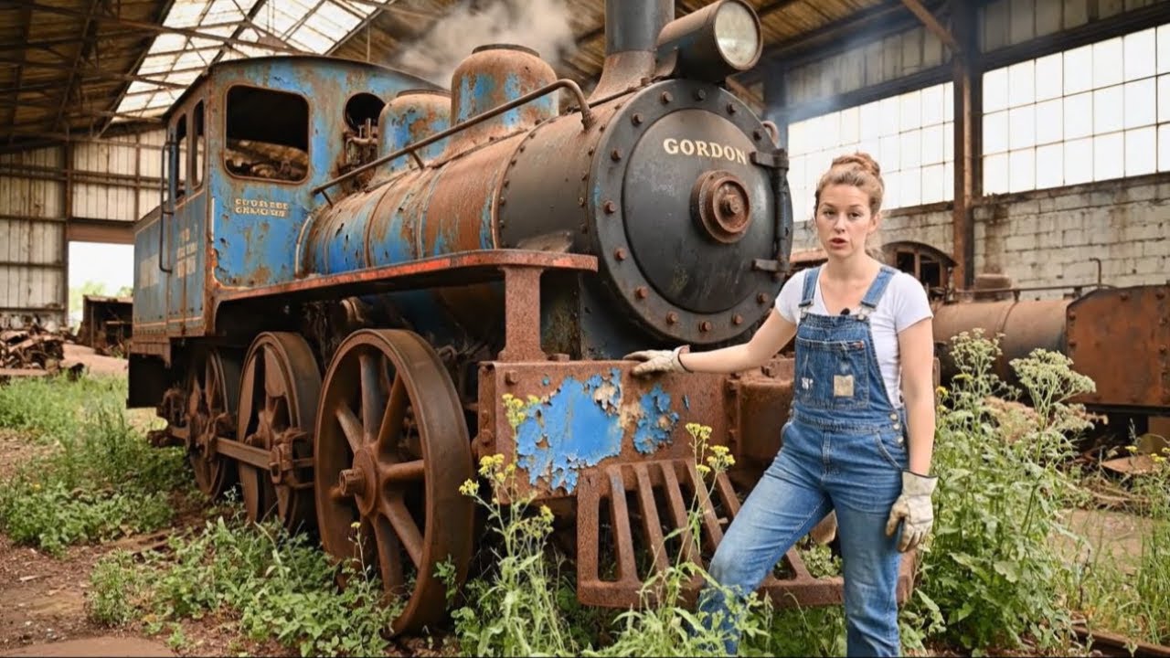From Rust to Glory — ASMR Gordon Steam Engine Restoration | Restoration ...