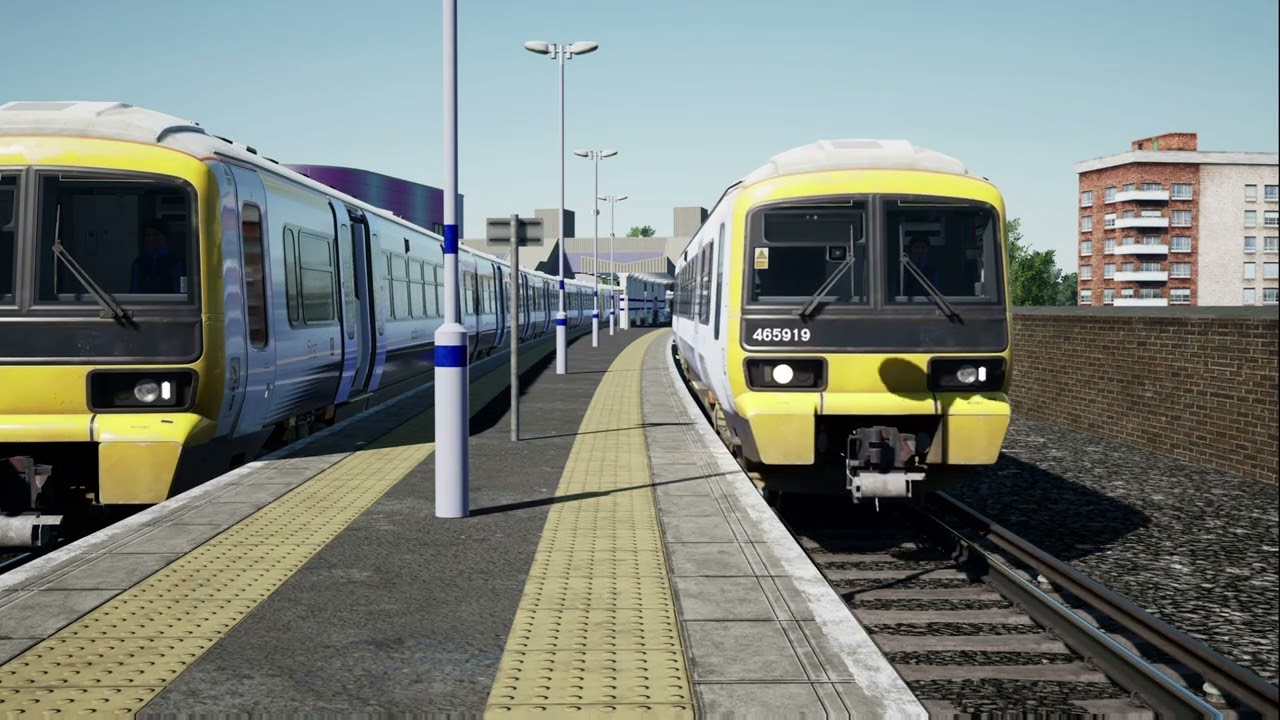 trains at Dartford - TSW3 - YouTube