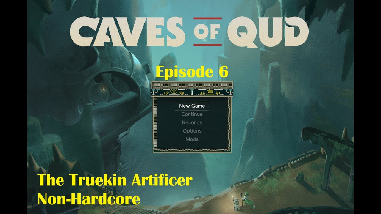 A Caves of Qud Non-Hardcore Playthrough - Episode 6: Dr. Doomguy Learns to Tank - YouTube