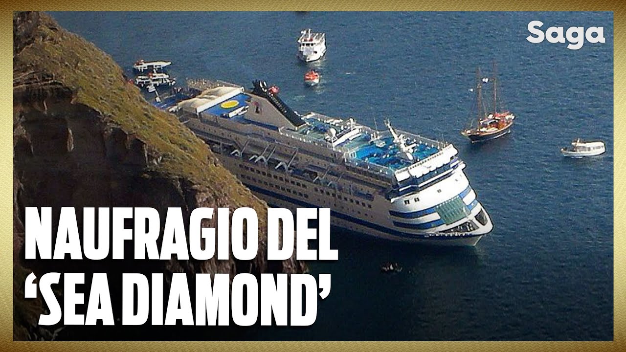 El día que se HUNDIÓ el SEA DIAMOND: un ‘diamante’ de 35 MILLONES de ...