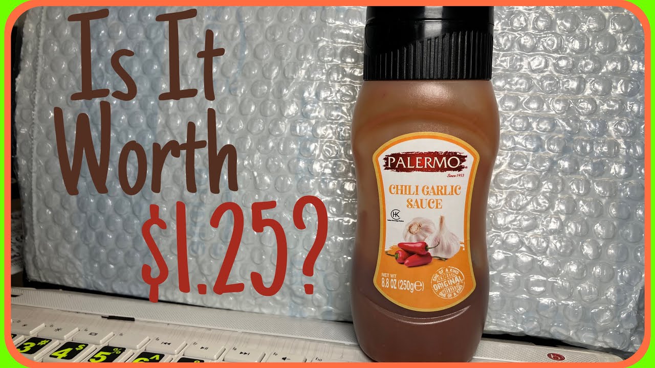 Palermo Chili Garlic Sauce Review (Dollar Tree $1.25) - YouTube