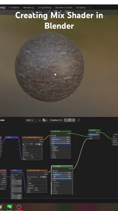 Create Mix Shader in Blender | How to Assign it #3d #blender #texturing - YouTube