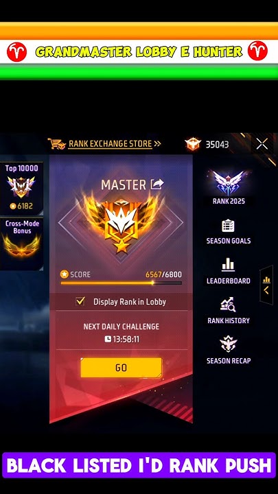 Finally Grandmaster Done 🗿 48 hours Non-Stop Pushing in Br Rank 🤯 Season 43 #shorts #viral ! 💀 ...