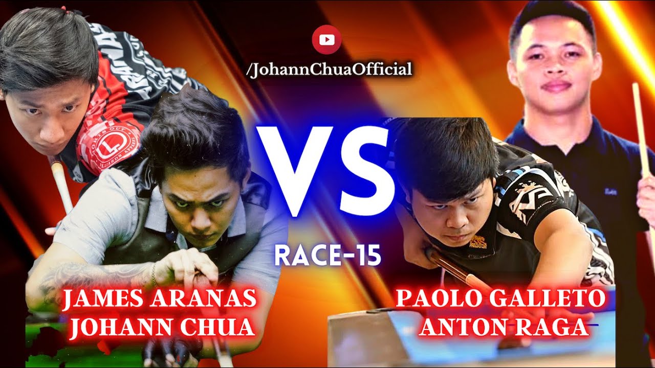 JOHANN CHUA & JAMES ARANAS VS ANTON RAGA & PAOLO GALLETO RACE 15 ...