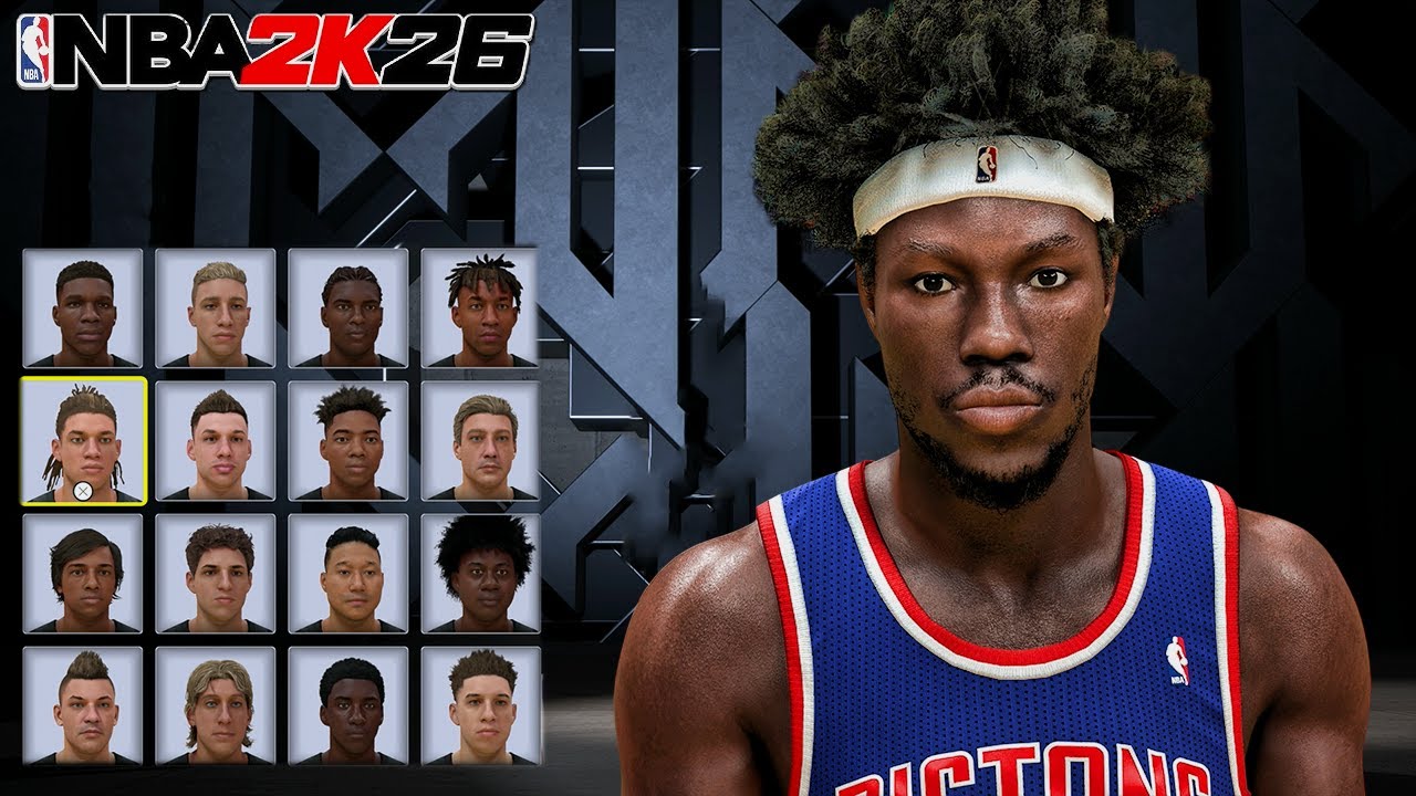 Ben Wallace Face Creation NBA 2K26! How To Make Ben Wallace - YouTube
