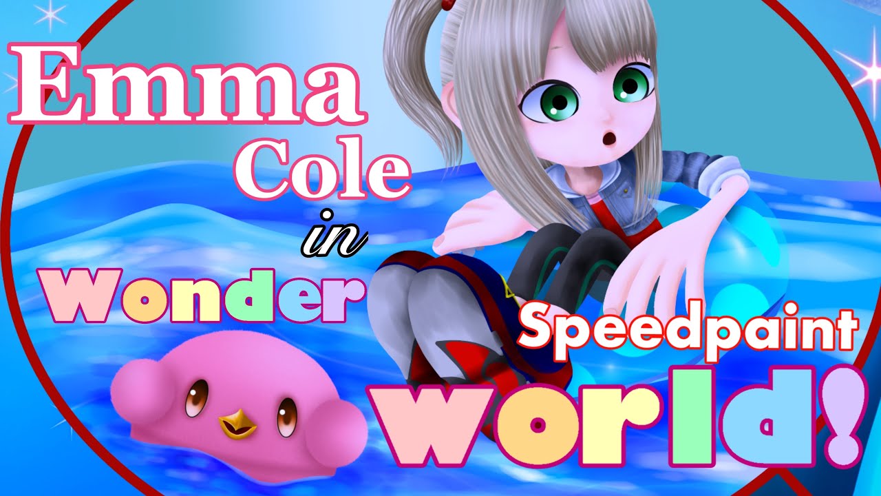 [ibis Paint] Emma In Wonderworld | Speedpaint (Balan Wonderworld) - YouTube