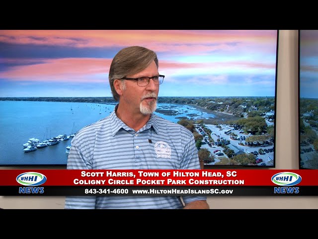 Scott Harris: Coligny Circle Pocket Park Construction | Hilton Head, SC ...