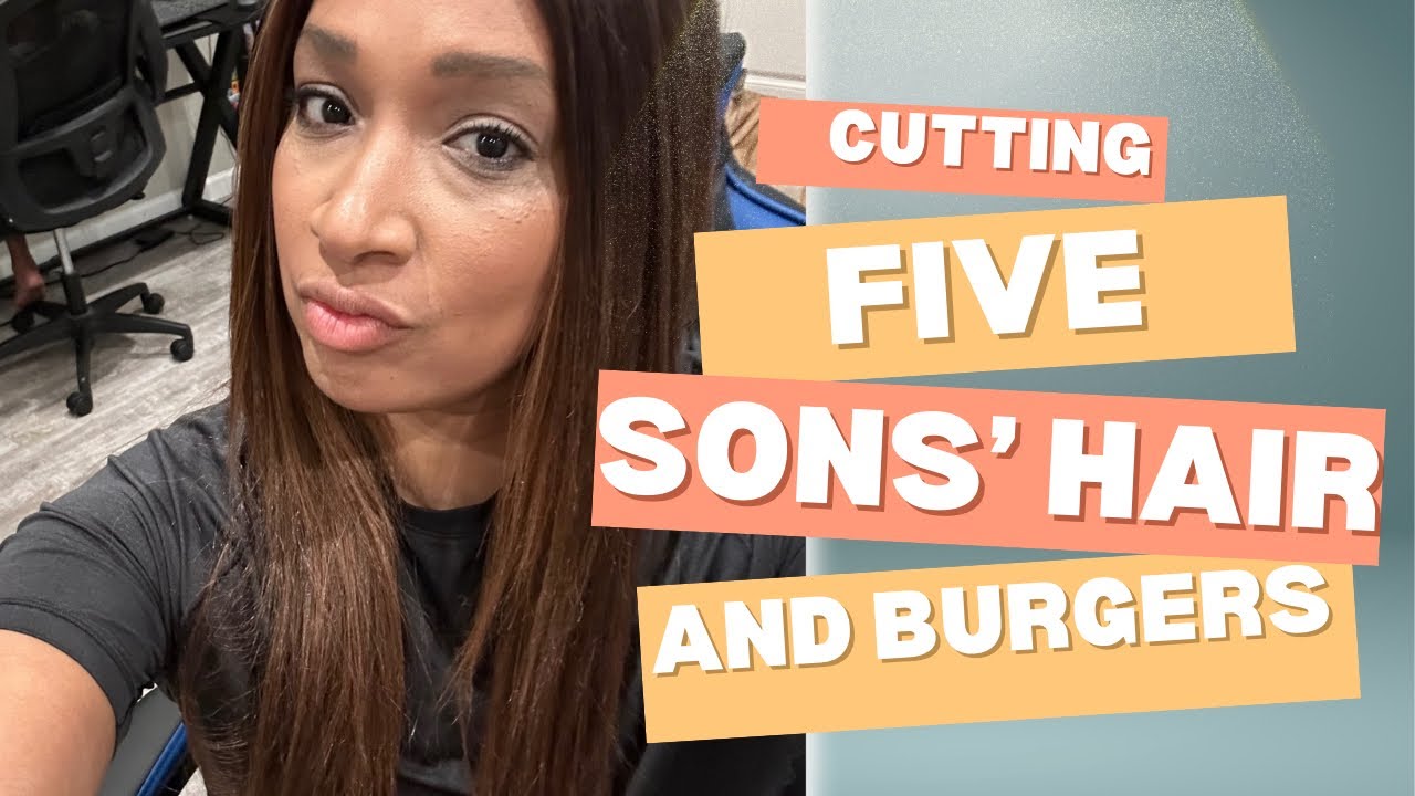 Hair Cut Day and Burgers!!🥳🥳 - YouTube