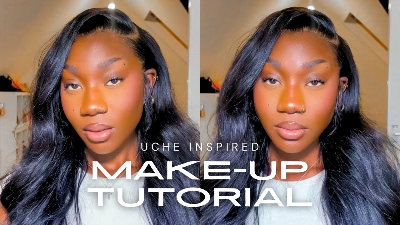 UCHE INSPIRED MAKE-UP | SOFT GLAM TUTORIAL - YouTube