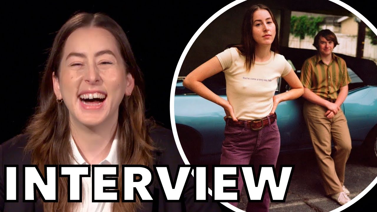 LICORICE PIZZA Interview | Alana Haim Talks Performing with HAIM and ...