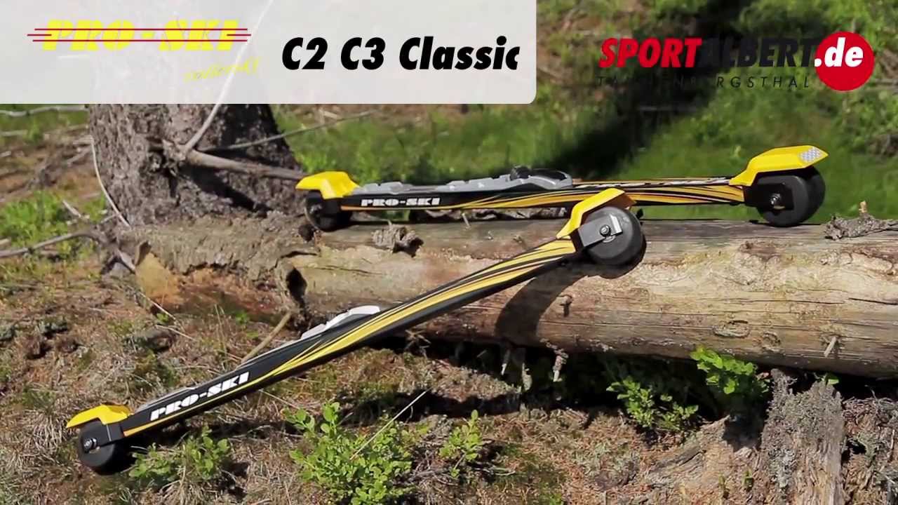 Rollski / Skiroller: Pro Ski Skiroller C2 / C3 Classic 2013/2014 von ...