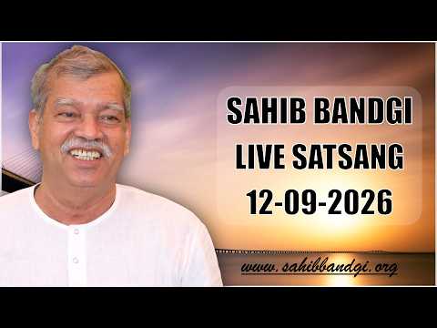 LIVE SATSANG 12 09 2026
