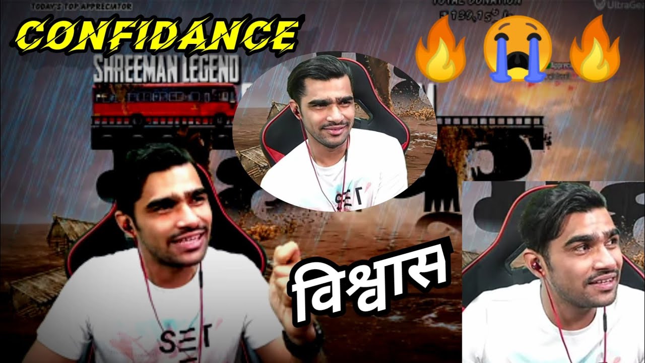 🔥The Shreeman Legend 😭 , Charity Stream Special Motivated Word by ...