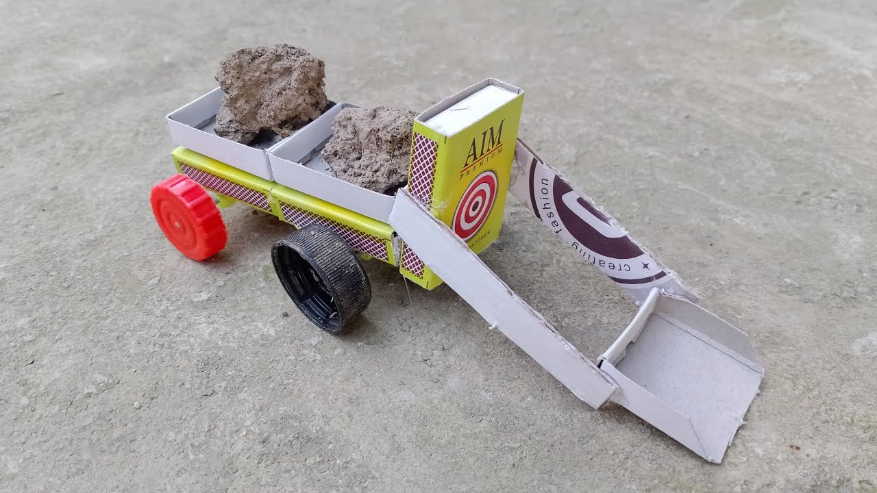 Machisbox Simple Mini Jcb Truck At Home ! Machis Jcb Toys - YouTube