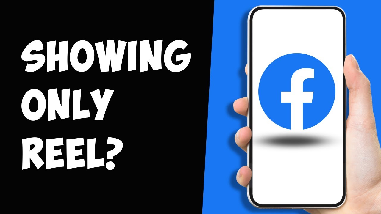 How to Fix Facebook Showing Only Reel Videos In Watch Video Icon - YouTube
