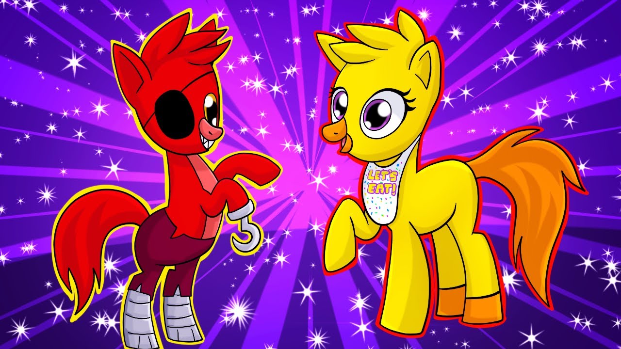 FNAF Animatronics Become My Little Pony! Minecraft Roleplay - YouTube