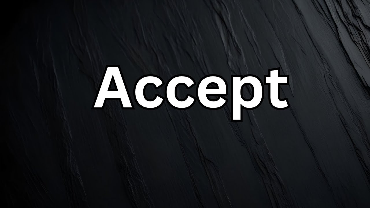 How to Pronounce 'Accept' Correctly! - YouTube