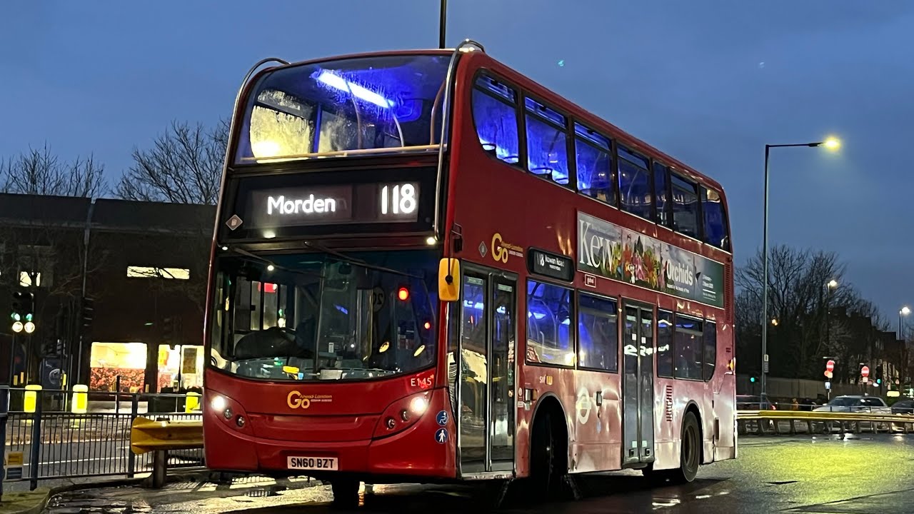 A few observations of the London Bus Route 118 - YouTube