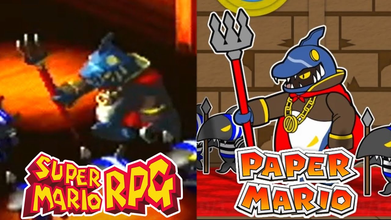 【SUPER MARIO RPG】ジョナサン・ジョーンズ戦 Johnny boss fight【PAPER MARIO Style ...