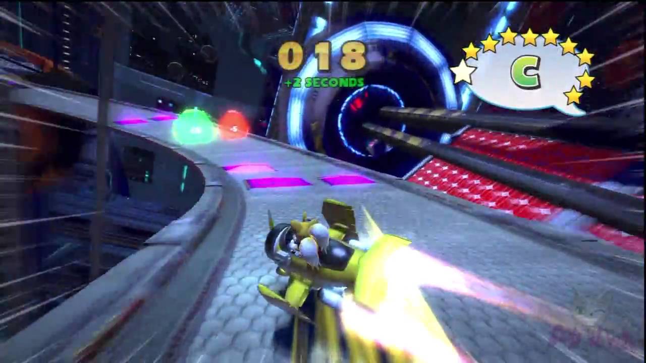 Sonic Racing: 53 Factory Crash! - YouTube