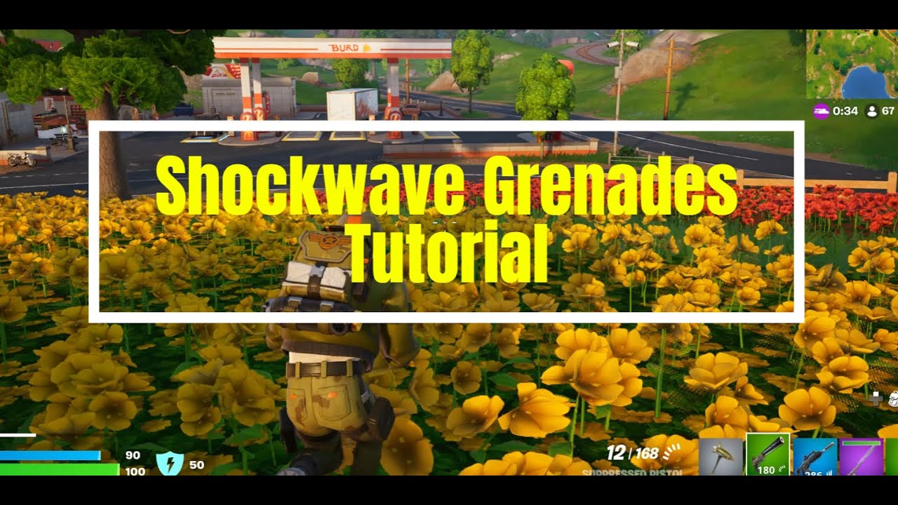 Noob Guide to Shockwave Grenades in Fortnite - YouTube