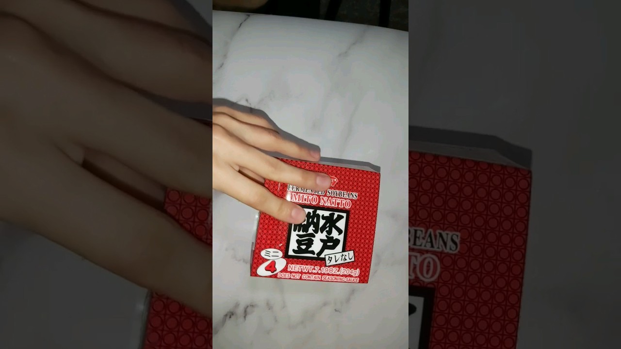 Chinese Mito Natto | Fermented Soybeans from Shirakiku #shorts - YouTube