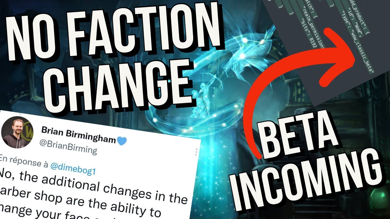 No Faction Change, No TBC ERA and BETA INC....SOOOON! - WOTLK Classic ...