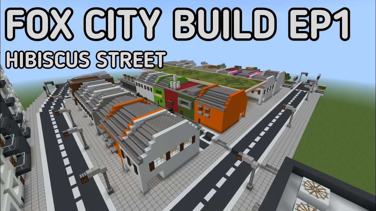 Fox City Build | Timelapse | Minecraft | EP1 - YouTube