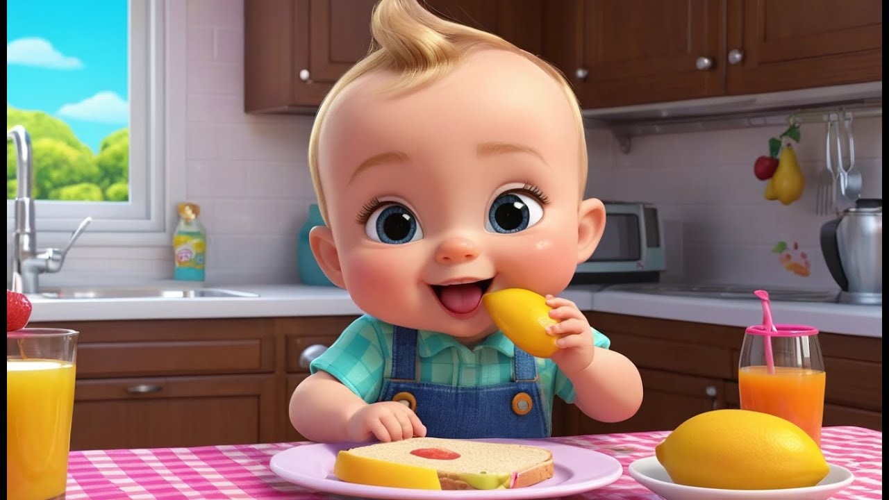 Lunch Time Song – How Many Bites to Finish? | Fun Mealtime Rhyme for ...