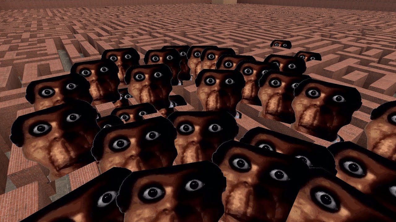 Obunga Family Gmod Nextbots HORDE Chasing Me in The Maze (Part 4 ...