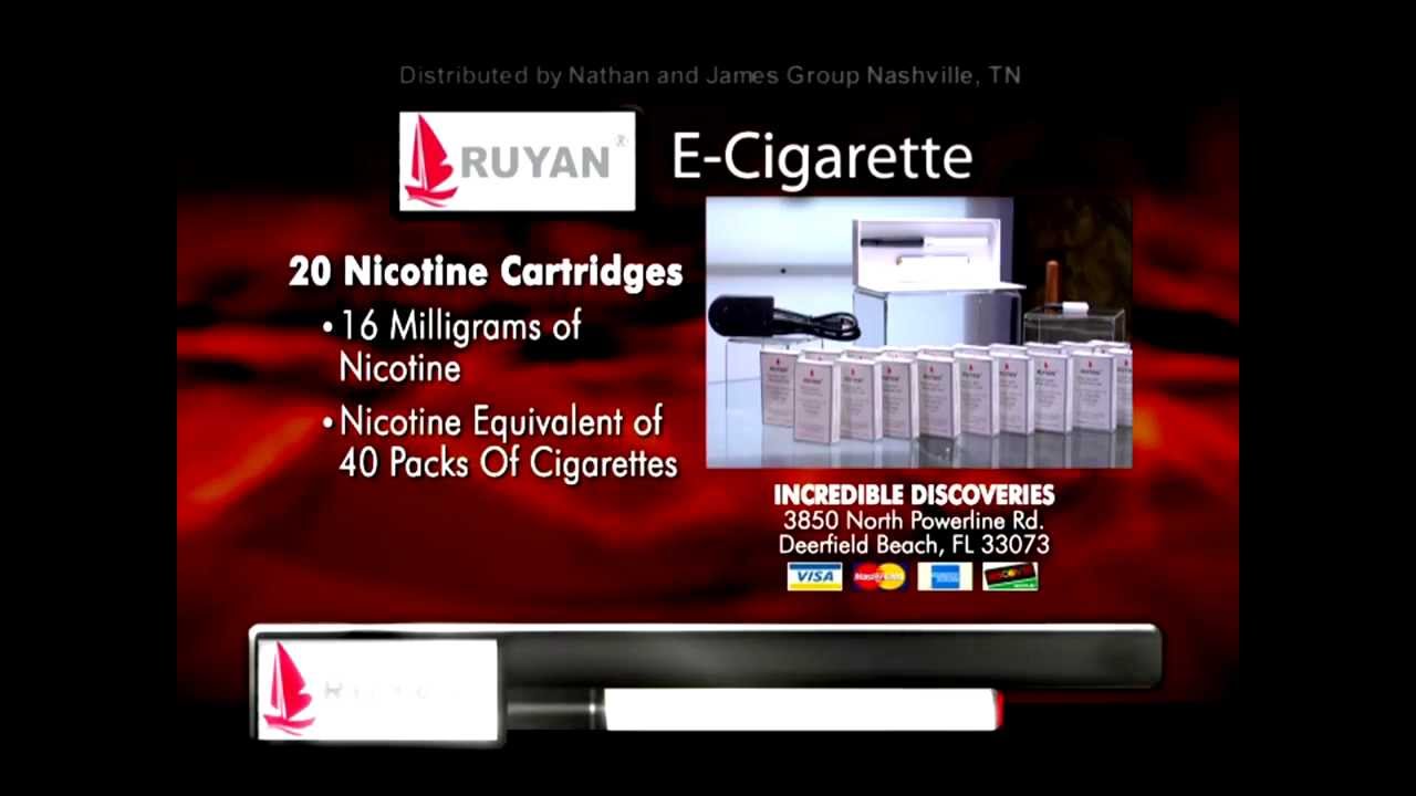 Ruyan electronic cigarette - YouTube