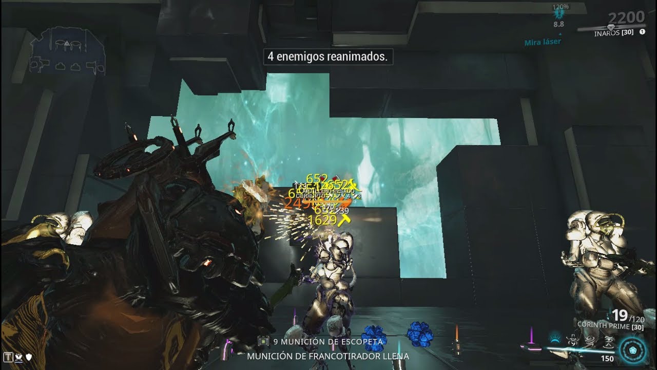 WARFRAME | CORINTH PRIME BUILD 2020| CON DISPARO SECUNDARIO PONTENTE ...