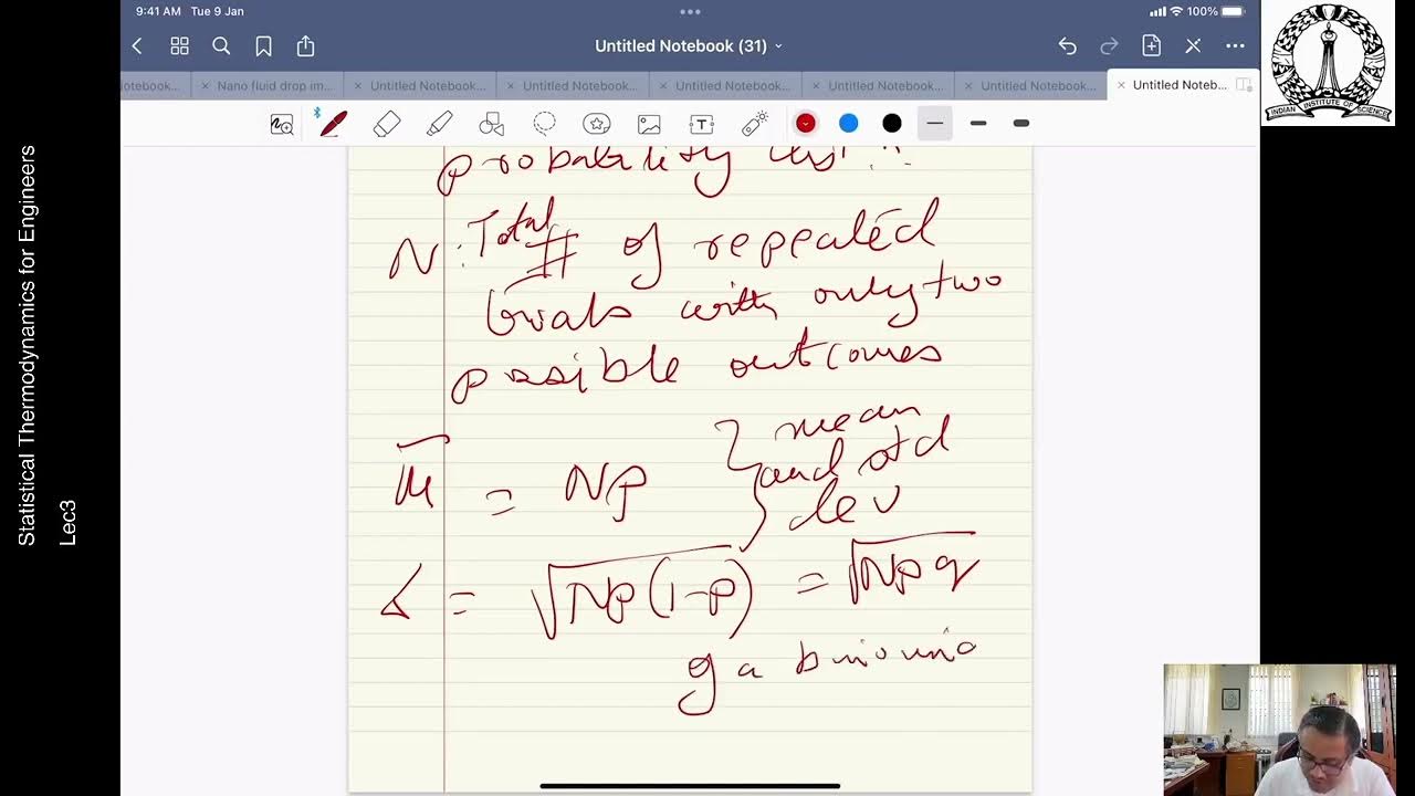 Lec 03 Important Probability Distributions - YouTube