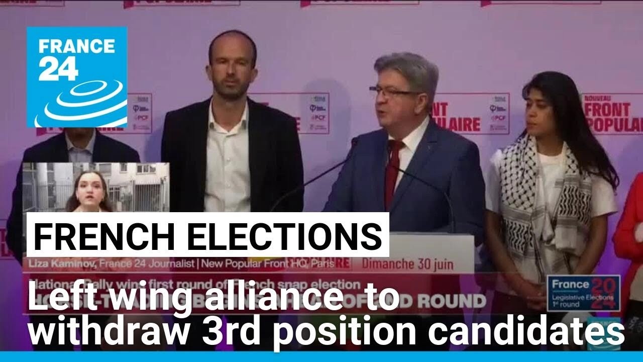 French legislative elections: Left wing alliance NFP to withdraw ...
