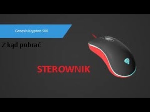 Oprogramowanie dla myszki Genesis-Krypton 500! - YouTube