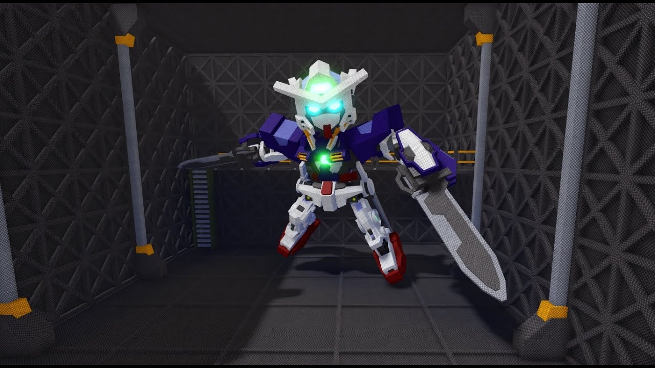 SD Gundam Exia "Gundam Seven Swords" Showcase | Gundam 00 | Build a ...