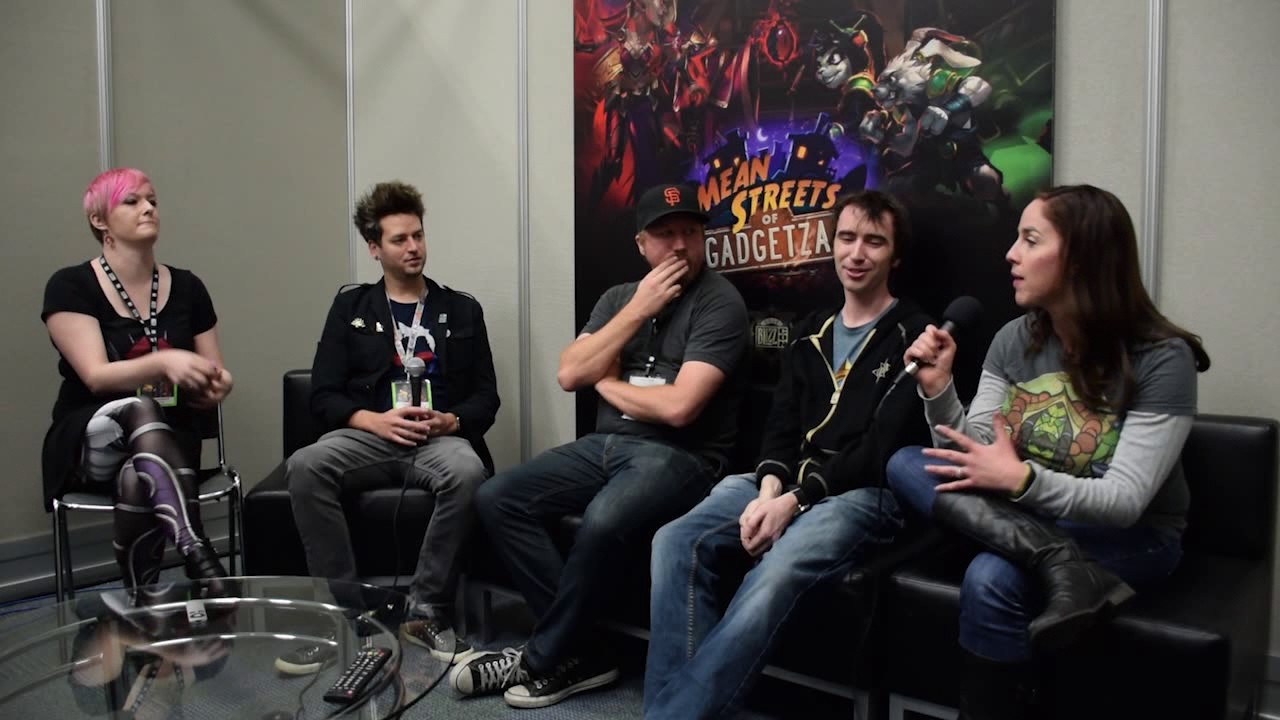 TAC Hearthstone BlizzCon 2016 Interview with Rachelle Davis and Peter ...