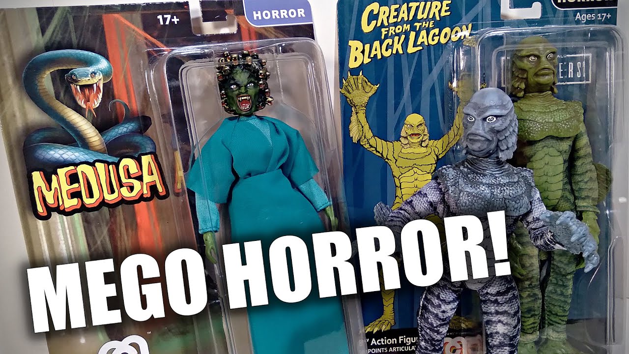 NEW Mego Medusa and Creature From The Black Lagoon Monster 8" Scale ...