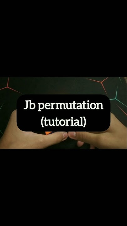 Jb perm algorithm| Advanced pll tutorial (pt.1) - YouTube