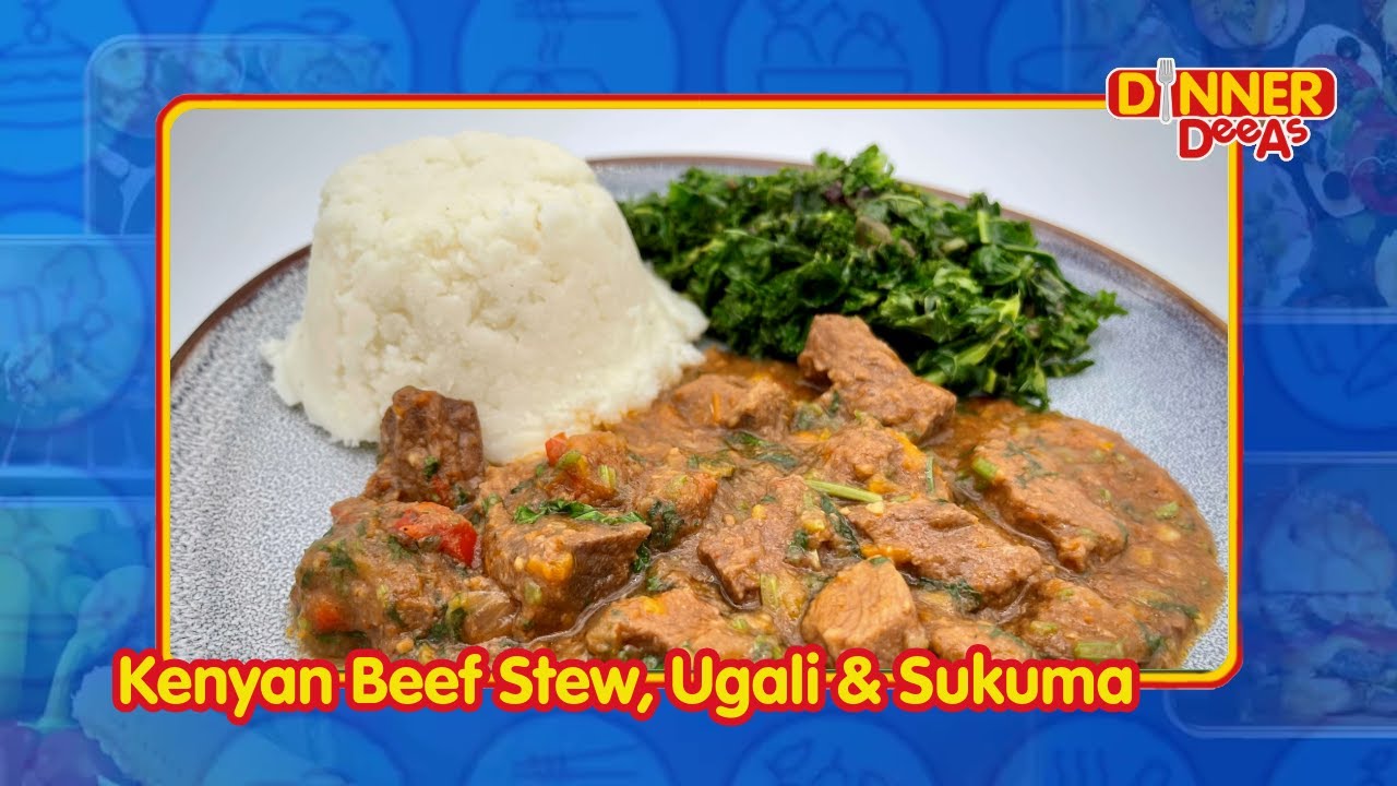Kenyan Beef Stew, Ugali & Sukuma | Dinner DeeAs - YouTube