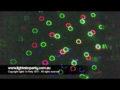 Colour Animation Cluster Laser Patterns 450mW - YouTube
